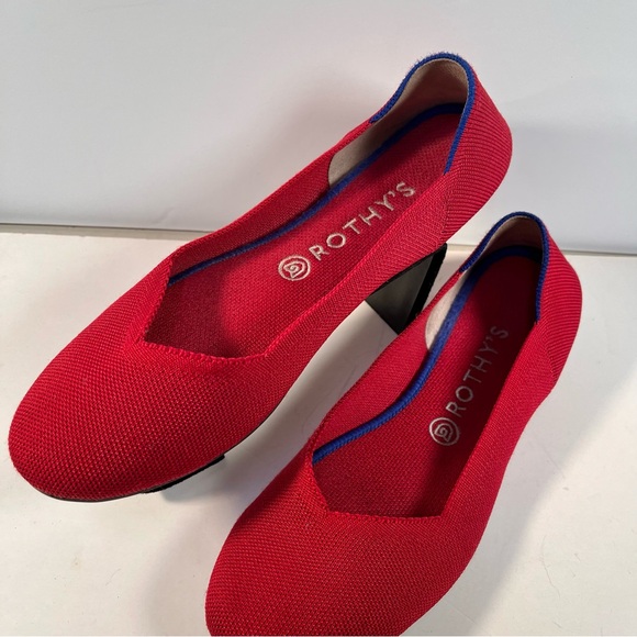 Rothy's | Shoes | Rothys Womens Red Flats | Poshmark